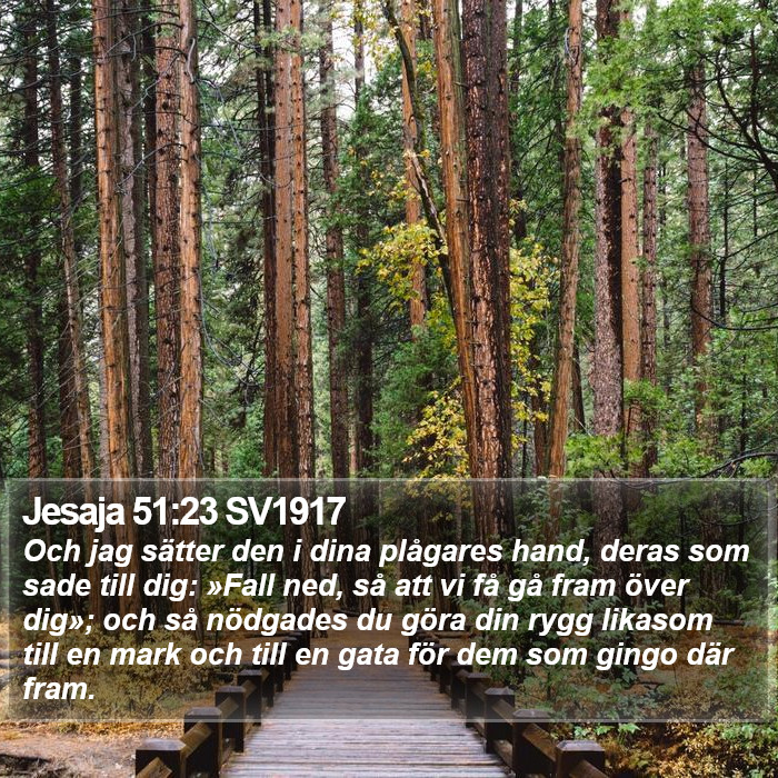Jesaja 51 Bible Images - Jesaja Chapter 51 SV1917 Bible Verse Pictures