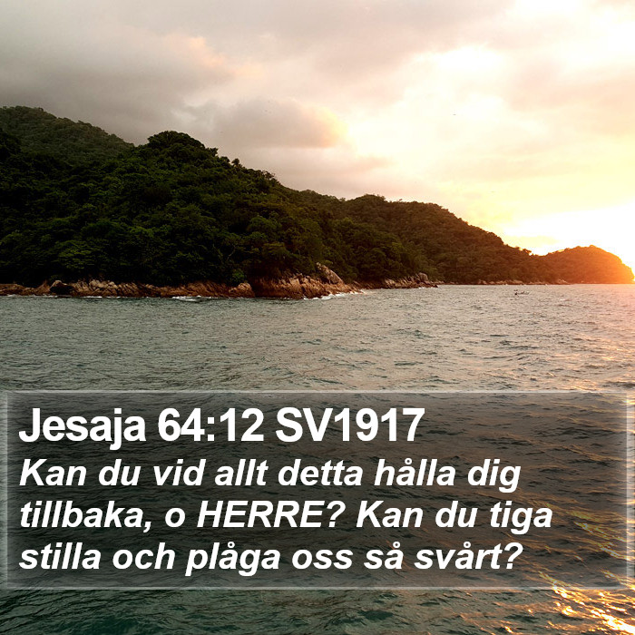 Jesaja 64 Bible Images - Jesaja Chapter 64 SV1917 Bible Verse Pictures
